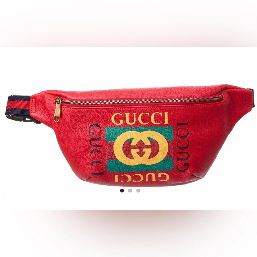 Gucci | Bags | Gucci Red Belt Bag | Poshmark